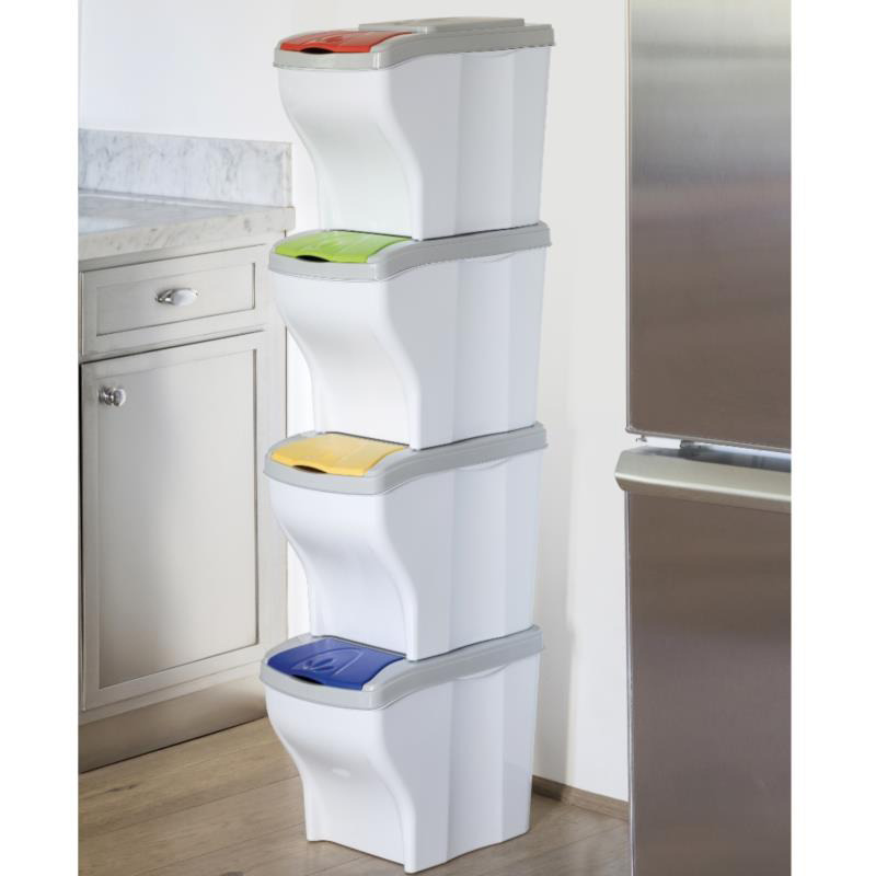 Cosuri de gunoi colectare selectiva, cosuri reciclare gunoi. IgienaPHS