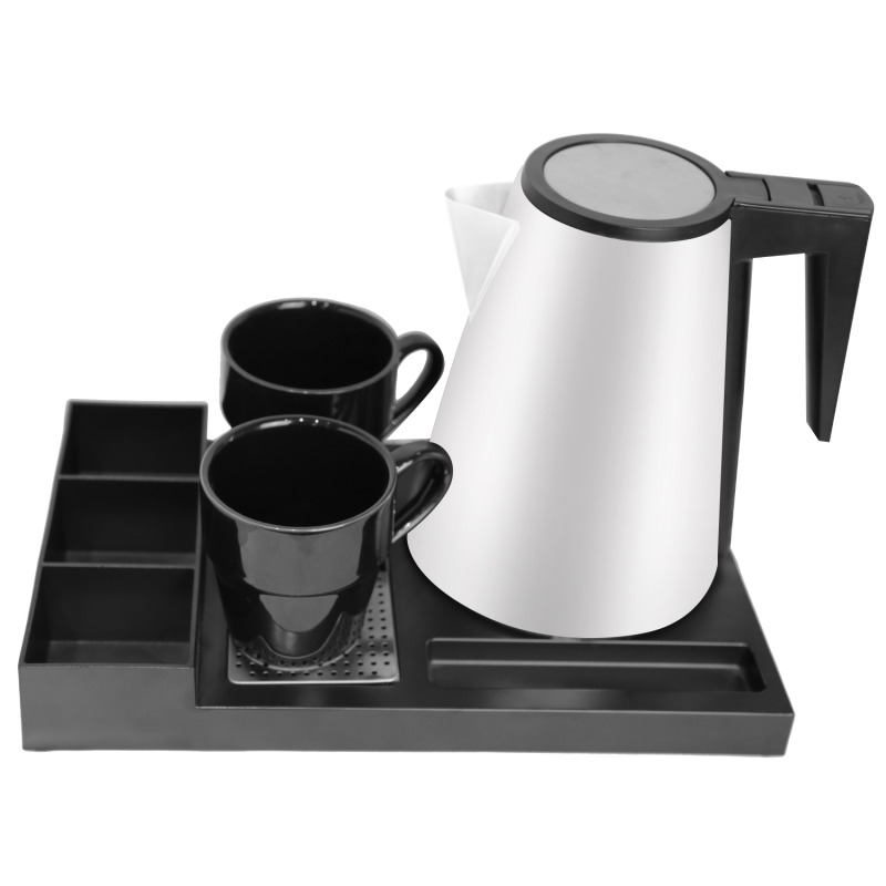 Set hotelier ceai si cafea, tava + cana fierbator Prokettle Line 1.2 L ...