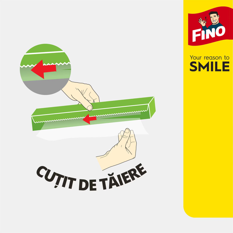 Folie plastic Fino, 20m | IgienaPHS